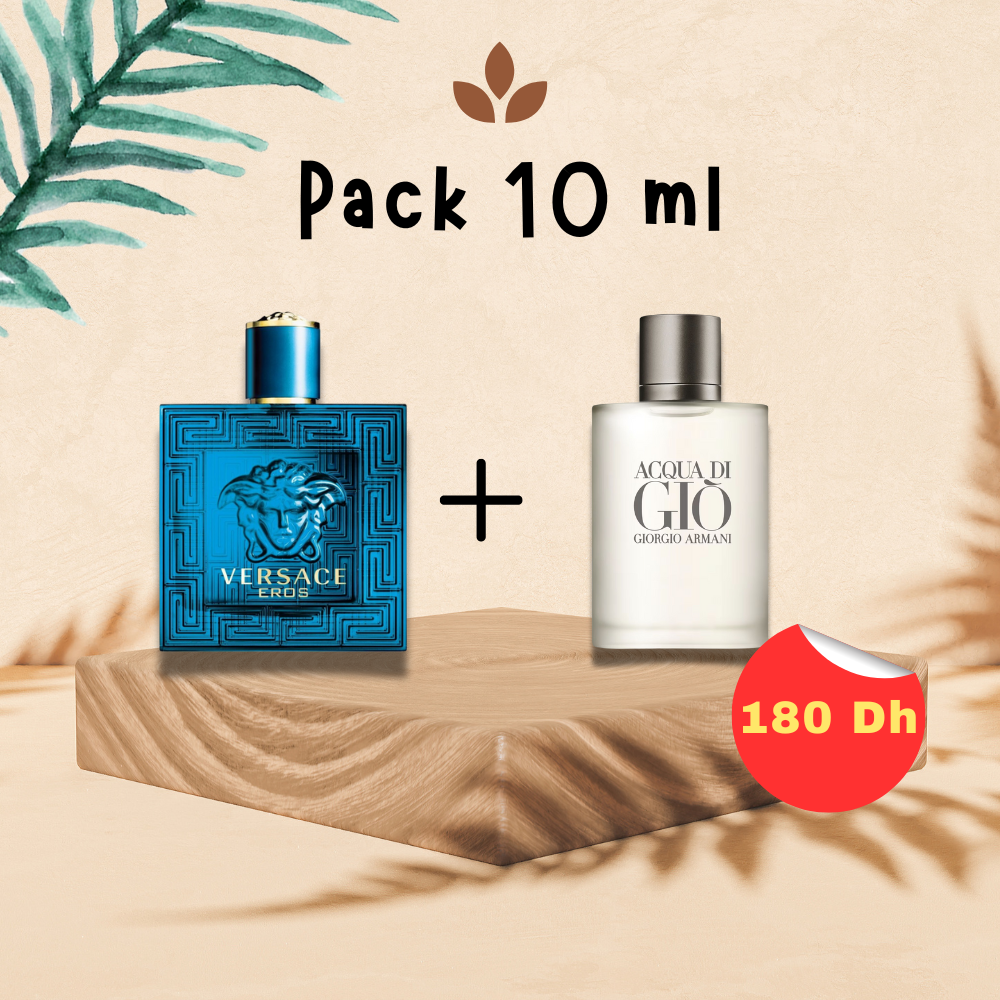 Versace Eros + Acqua Di Gio - ZAR_PERFUMES