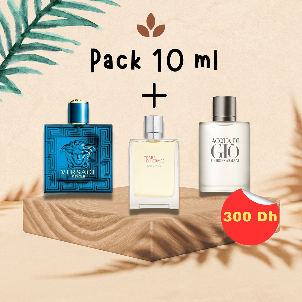 Versace Eros + Acqua Di Gio + Terre D’Hermés - ZAR_PERFUMES
